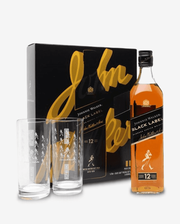 Whiskey Johnnie Walker Black Label, 0,7L+ čaše | hedonism.ba
